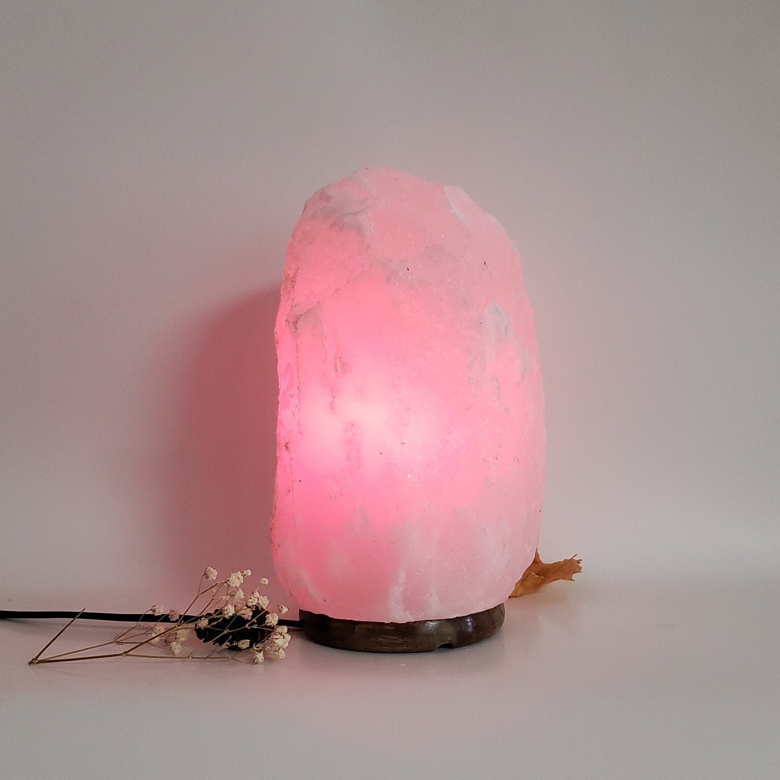 White Himalayan Salt Lamp authentic White Himalayan Salt - Etsy Canada