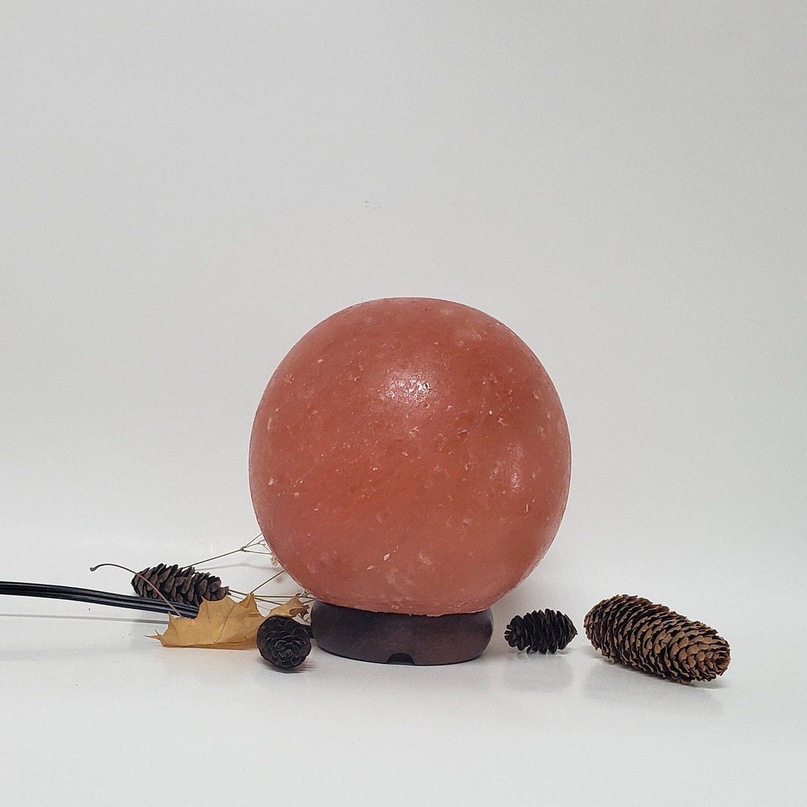 Himalayan Salt Lamp 6 INCH Sphere Shape Ball Shape - Etsy