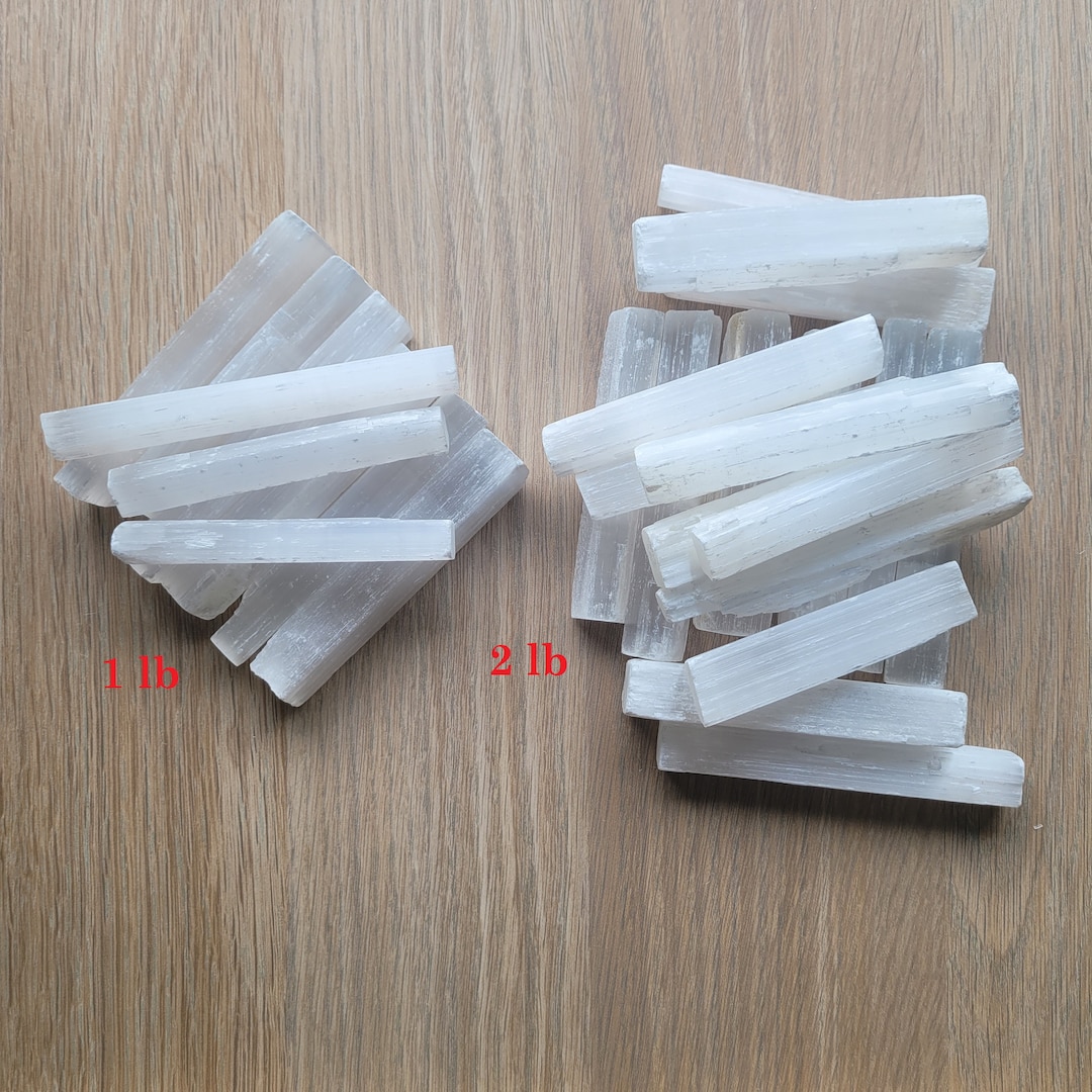 Bulk Selenite Sticks , Selenite Crystal Wands & Sticklets , Natural ...