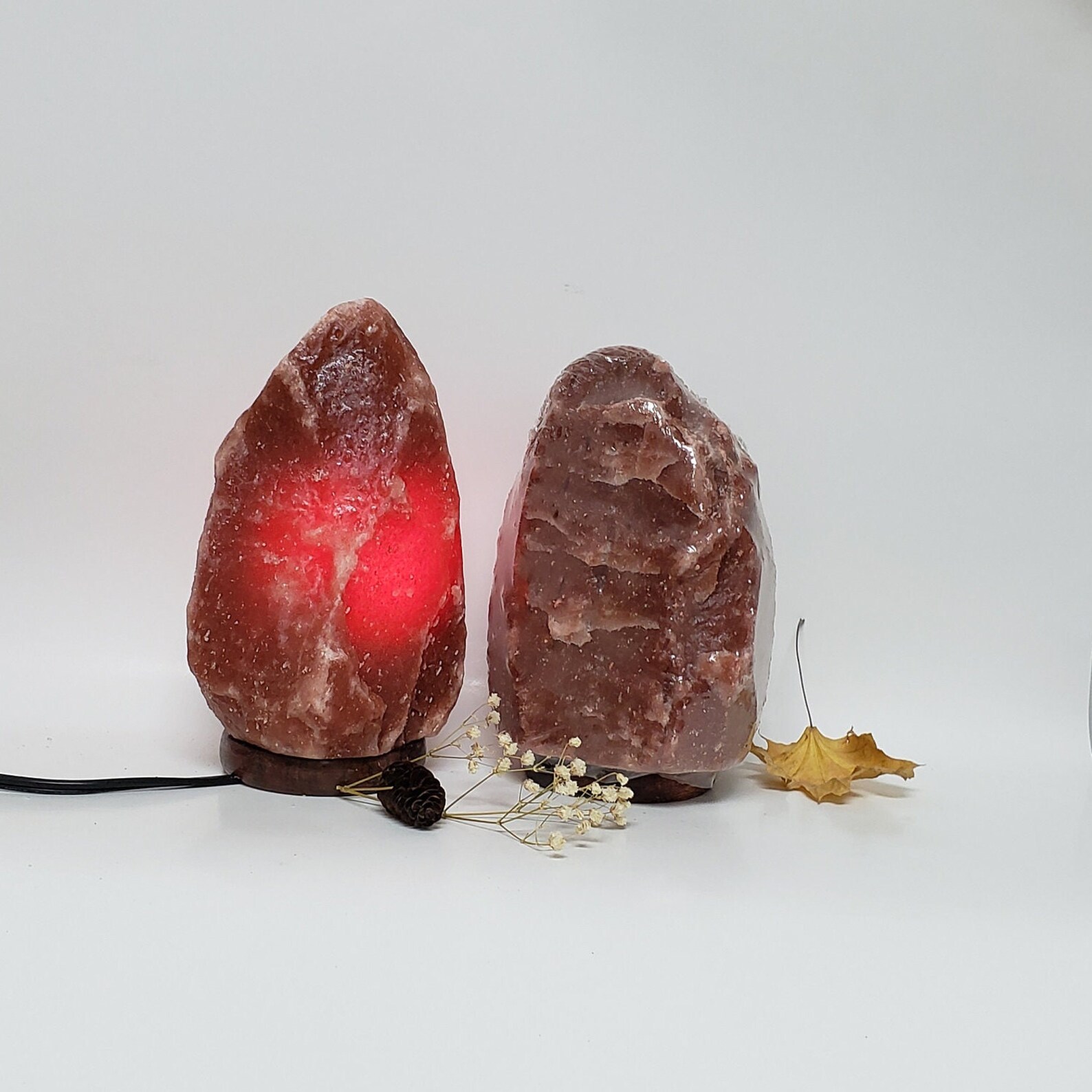 Himalayan Salt Lamp RED Authentic Himalayan Salt From - Etsy