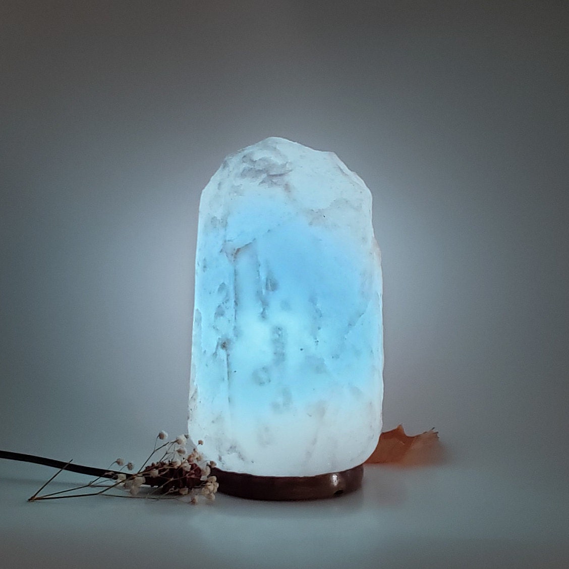 White Himalayan Salt Lamp authentic White Himalayan Salt - Etsy Canada