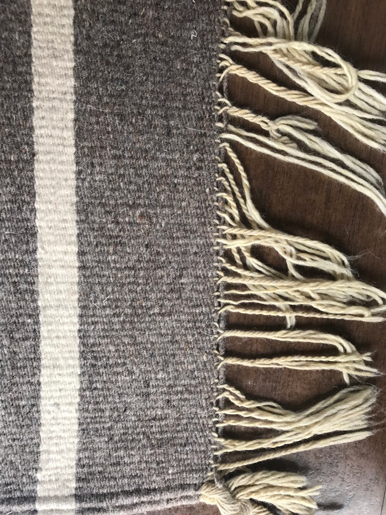 Vintage Wool Weaving- Aztec Seated Figure - Etsy