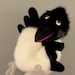 Magpie Puppet for Children. Plush Hand Puppet Magpie. Bibabo Toy. Glove ...