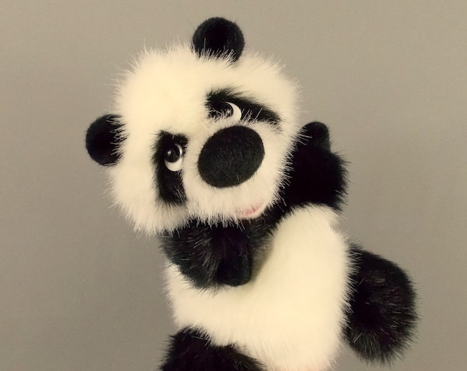 Hand Puppet Baby Panda for Children's Home Puppet Theater. for Little ...