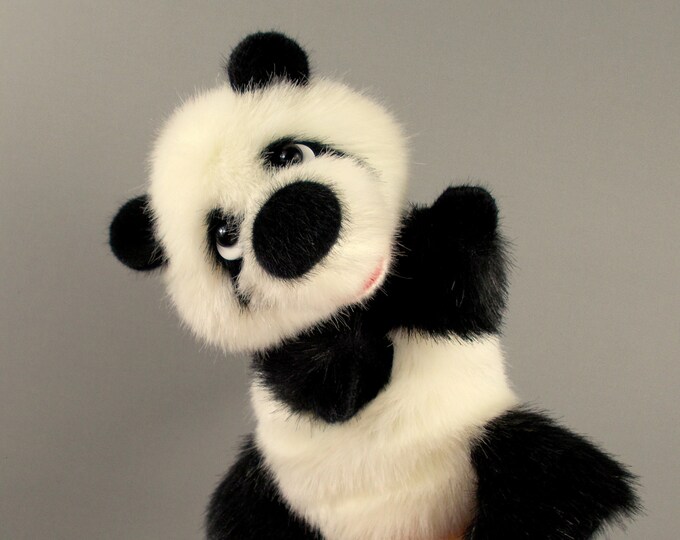 Hand Puppet Baby Panda for Children's Home Puppet Theater. | Etsy