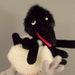 Magpie Puppet for Children. Plush Hand Puppet Magpie. Bibabo Toy. Glove ...
