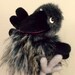 Funny Crow Hand Puppet for Children. Glove Puppet Bird. Plush - Etsy
