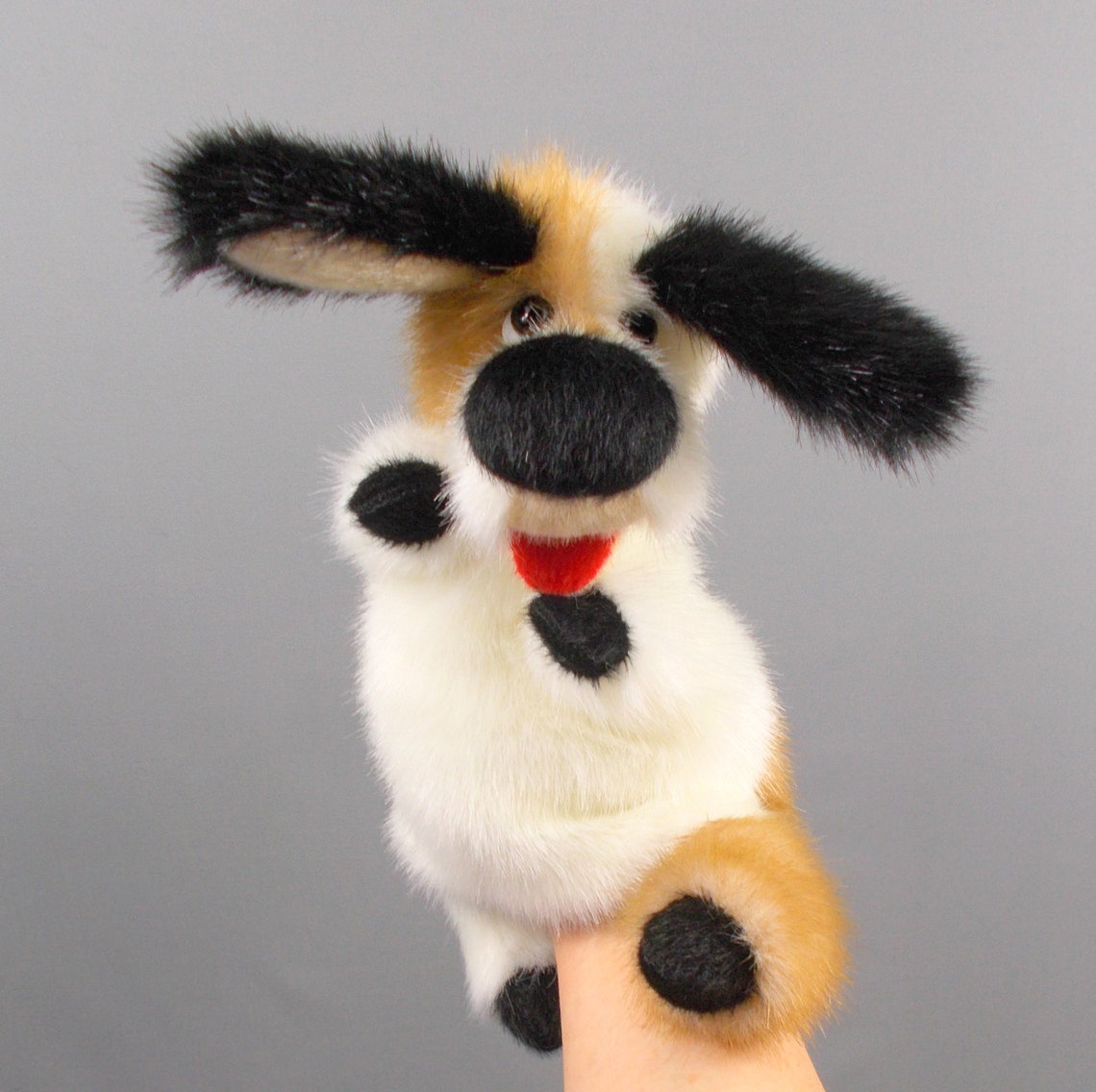 Hand puppet Doggie. For home children's puppets theater. | Etsy
