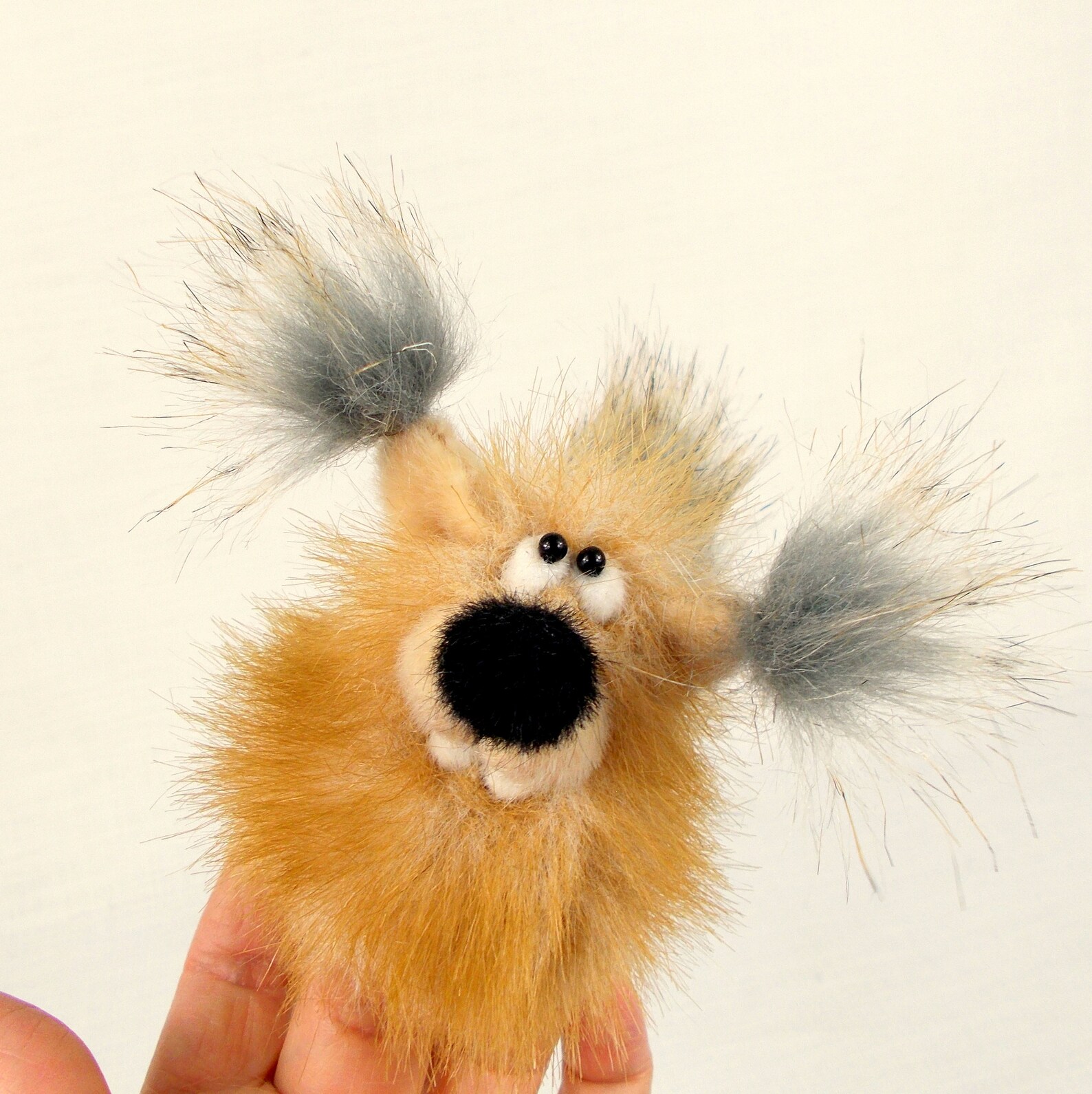 Squirrel Little Finger Puppet. Plush Squirrel Toy. Petite Toy - Etsy