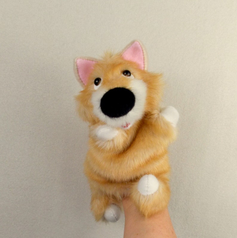 Little Fox Hand Puppet for Small Hands. Puppet Glove for - Etsy