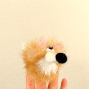Fox Little Puppet for Finger. Finger Puppet Plush Fox. Finger Theater ...