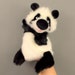 Panda Hand Puppet for Children's Theater. Animal Faux Fur - Etsy