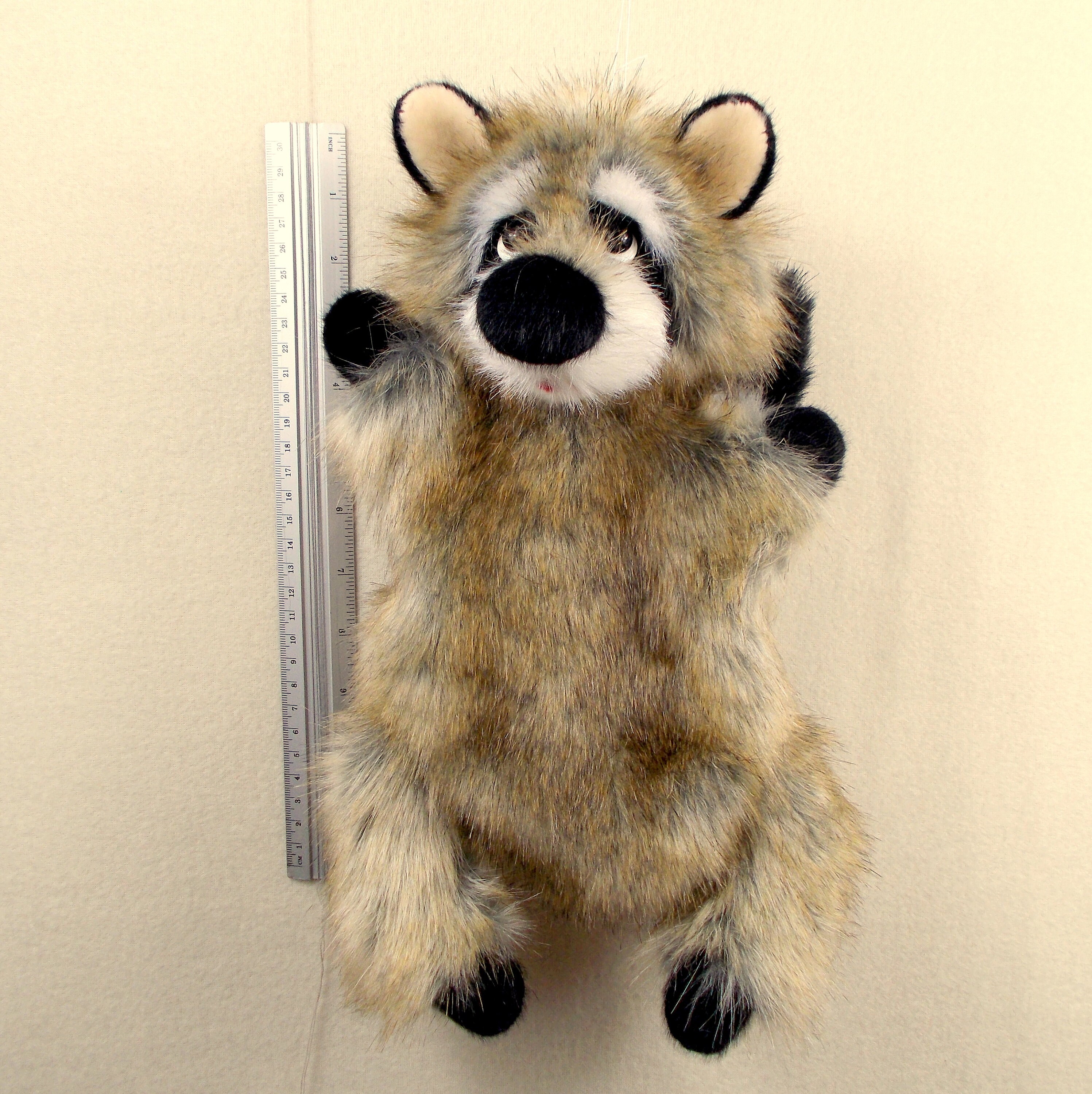 Raccoon Reddish Hand Puppet. Funny Raccoon for Home Puppet - Etsy