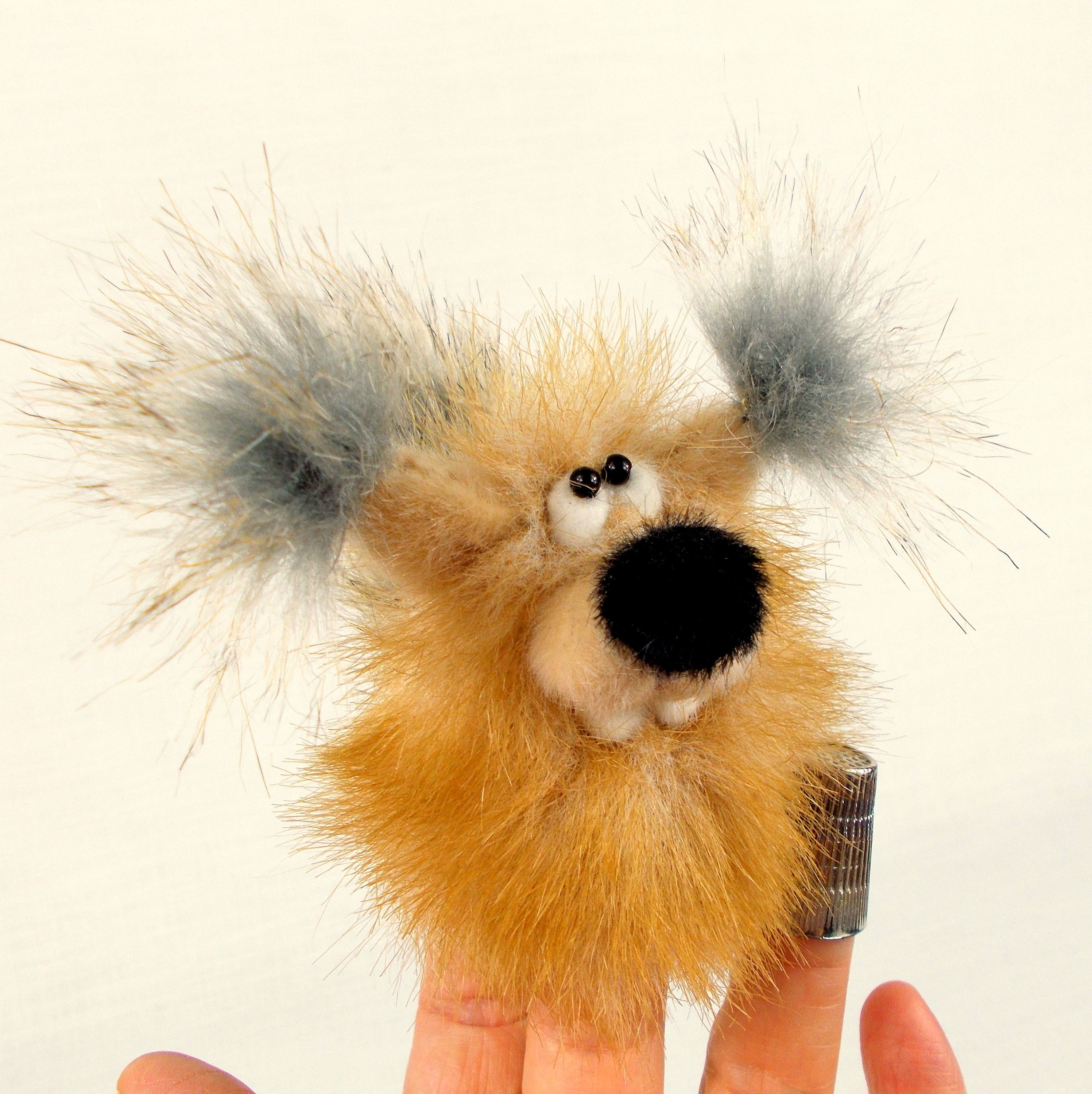 Squirrel Little Finger Puppet. Plush Squirrel Toy. Petite Toy - Etsy