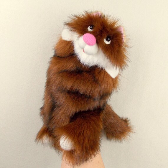 Puss Actor for Hand Puppet Theater. Marionette. Hand Puppet - Etsy