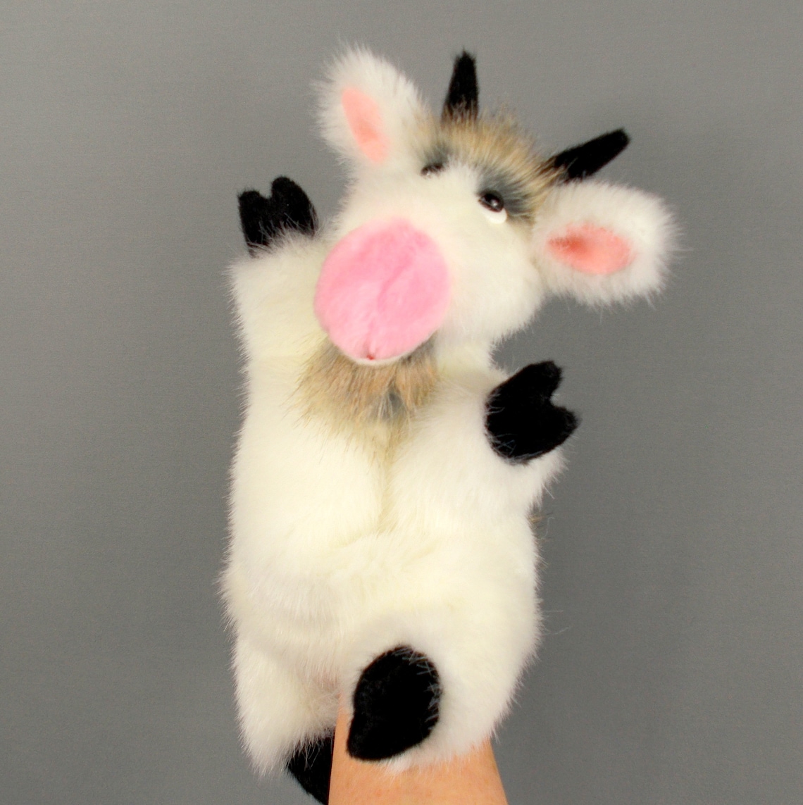 White Goat Hand Puppet for children's home theater. | Etsy