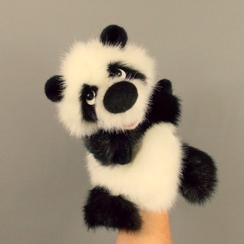 Hand Puppet Baby Panda for Children's Home Puppet Theater. - Etsy