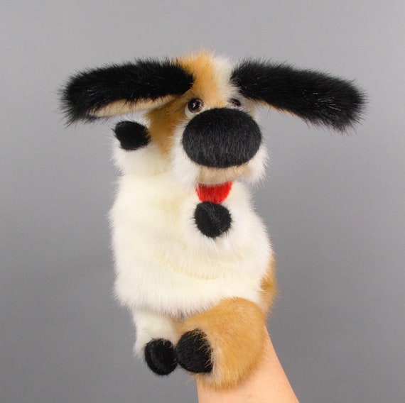 Hand puppet Doggie. For home children's puppets theater. | Etsy