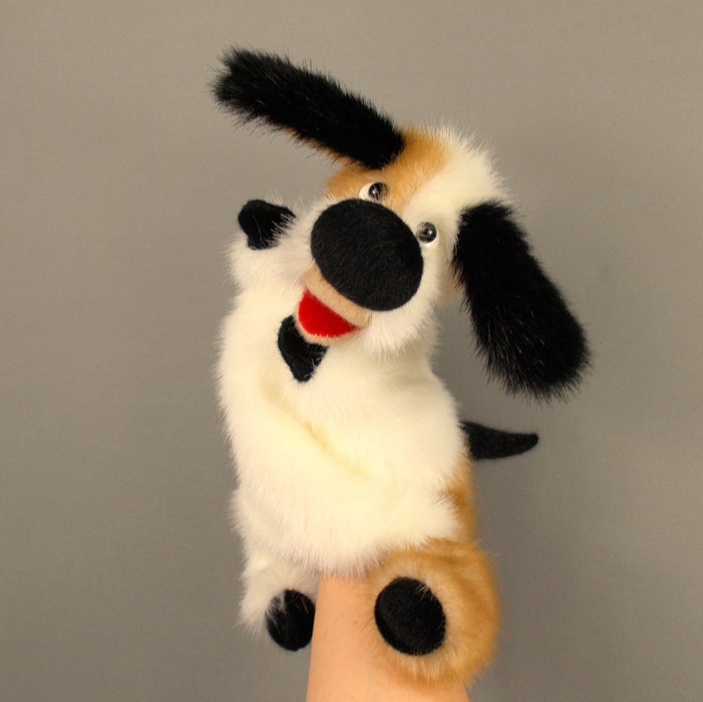 Hand Puppet Doggie. for Home Children's Puppets Theater. - Etsy