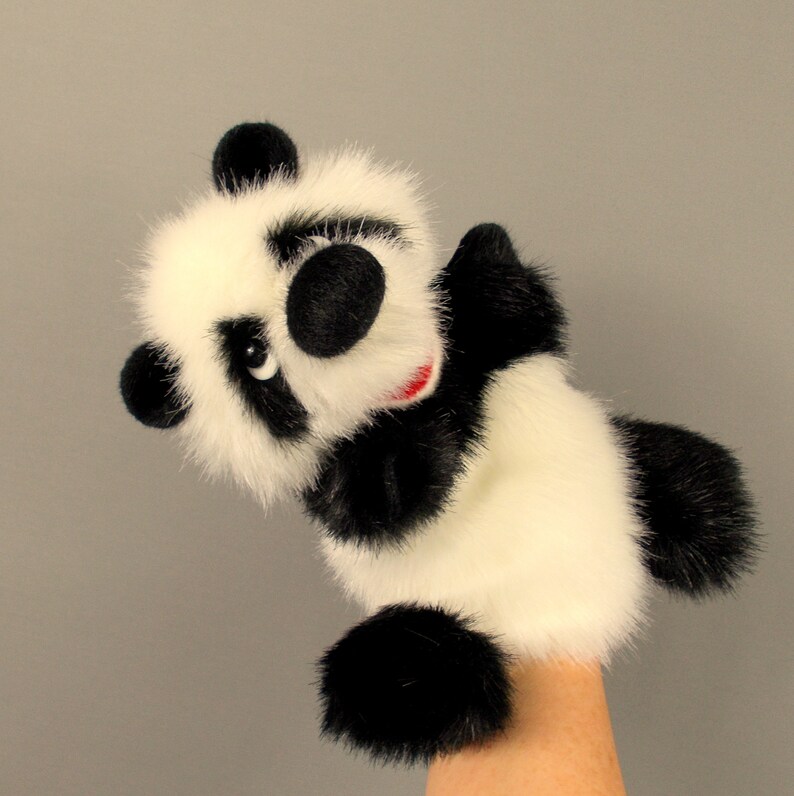 Hand Puppet Baby Panda for Children's Home Puppet Theater. - Etsy