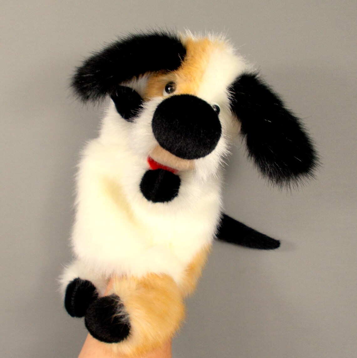 Hand Puppet Doggie for Home Children's Theater. A Developing, Mobile ...