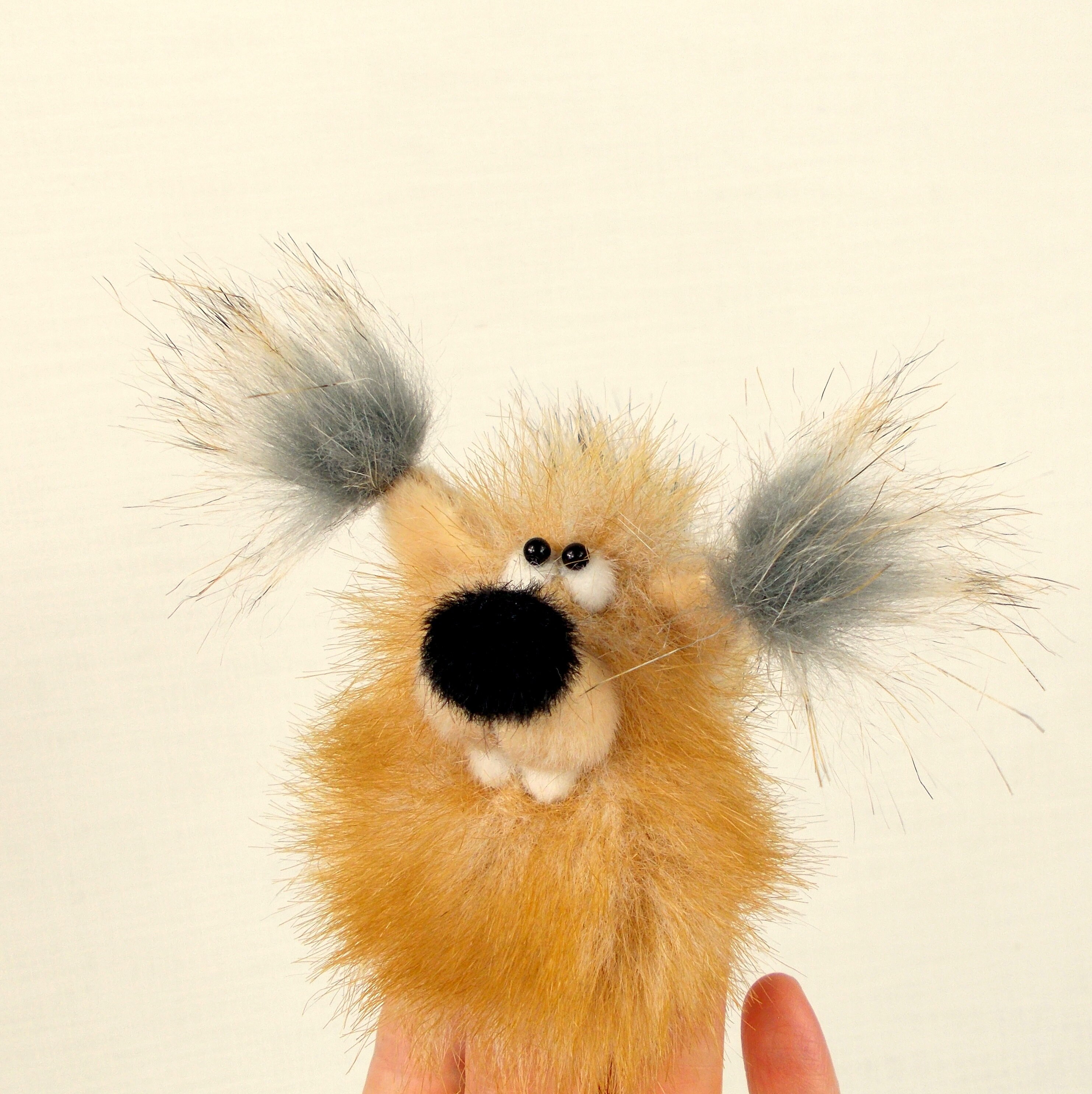 Squirrel Little Finger Puppet. Plush Squirrel Toy. Petite Toy - Etsy
