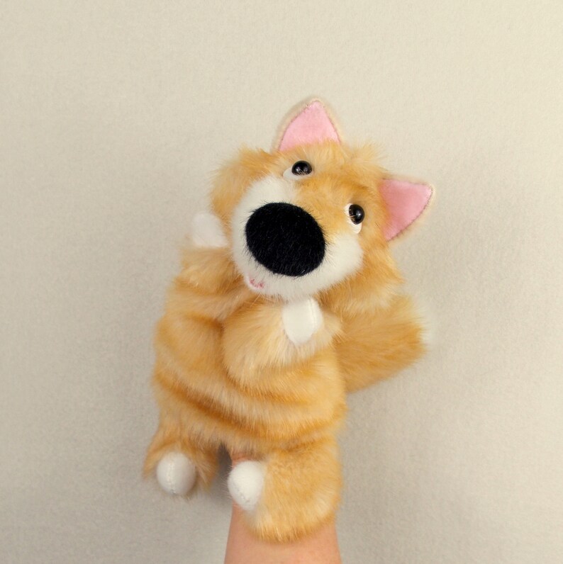 Little Fox Hand Puppet for Small Hands. Puppet Glove for - Etsy