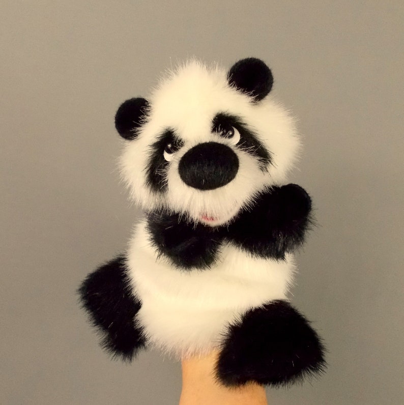 Hand Puppet Baby Panda for Children's Home Puppet Theater. - Etsy