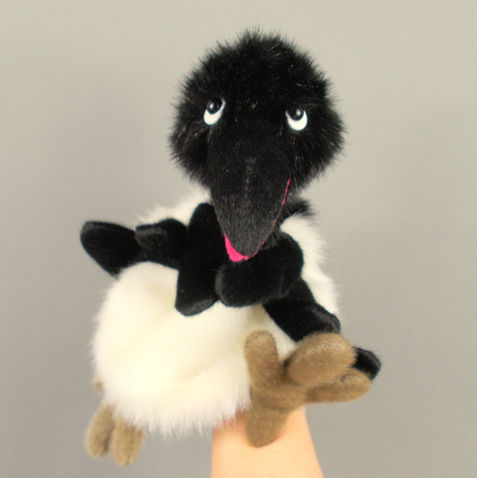 Magpie Puppet for Children. Plush Hand Puppet Magpie. Bibabo - Etsy