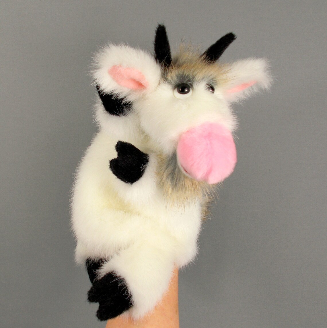White Goat Hand Puppet for children's home theater. | Etsy