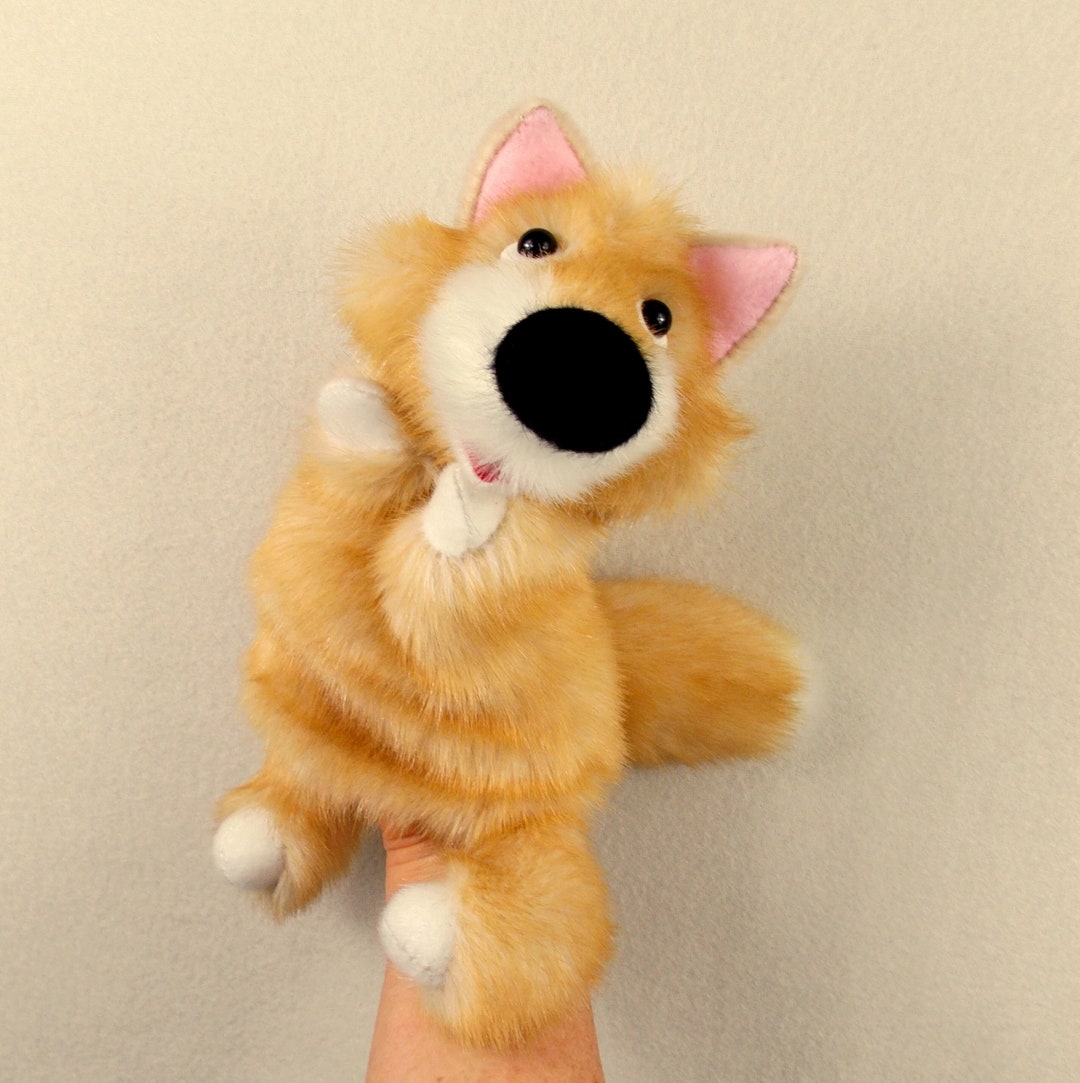 Little Fox Hand Puppet for Small Hands. Puppet Glove for Children's ...