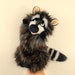 Raccoon Chocolate Hand Puppet for Home Theater. Puppet Glove - Etsy