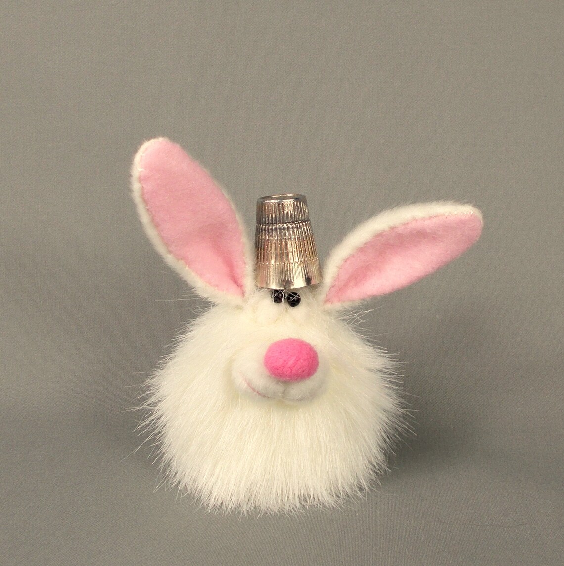 White Bunny Finger Puppet. Finger Puppet Theater. Little Soft - Etsy