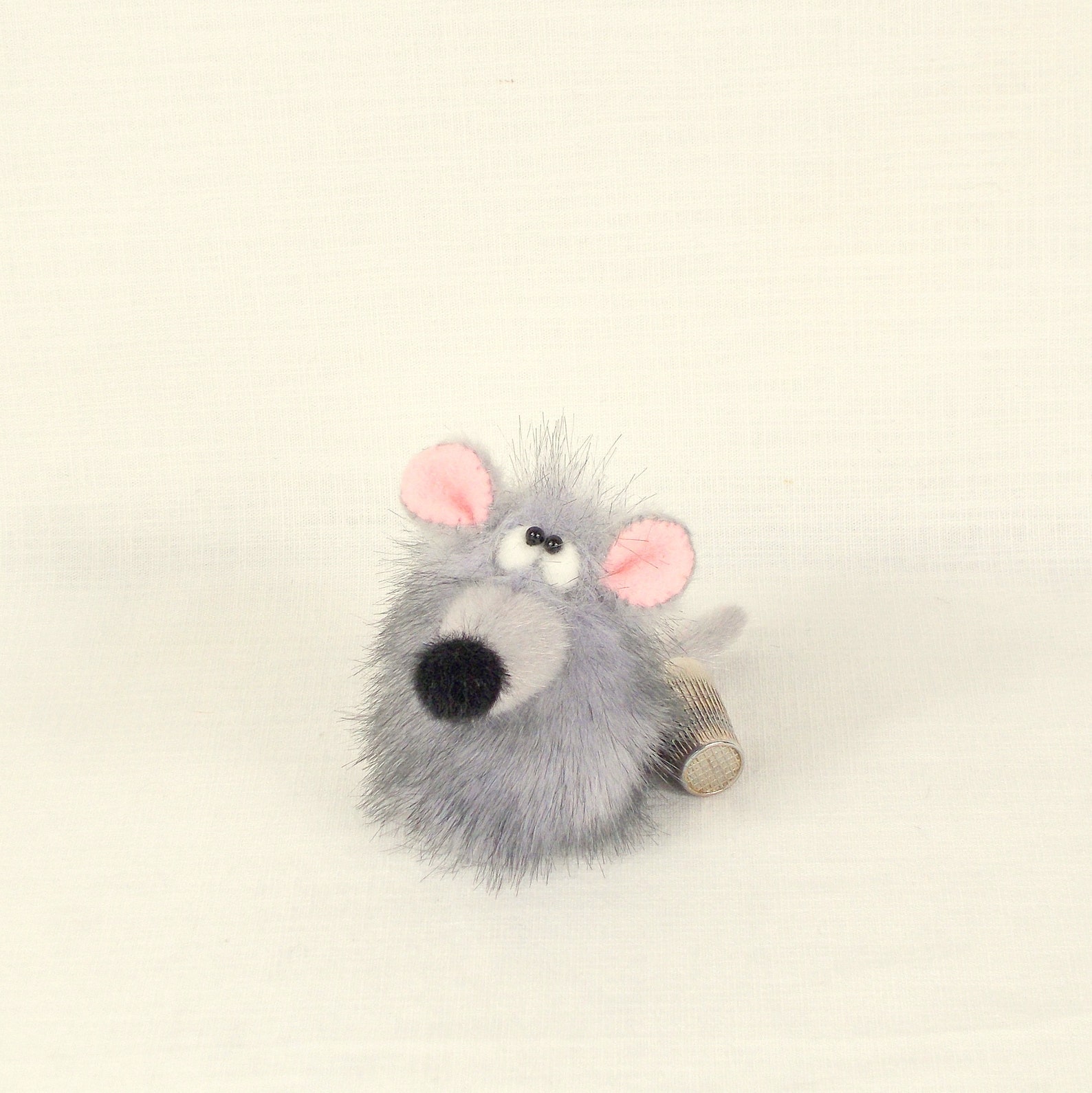 Little Grey Mouse Finger Puppet. Finger Puppet Theatre for | Etsy