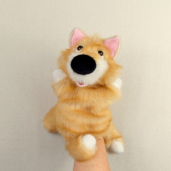 Little Fox Hand Puppet for Small Hands. Puppet Glove for - Etsy