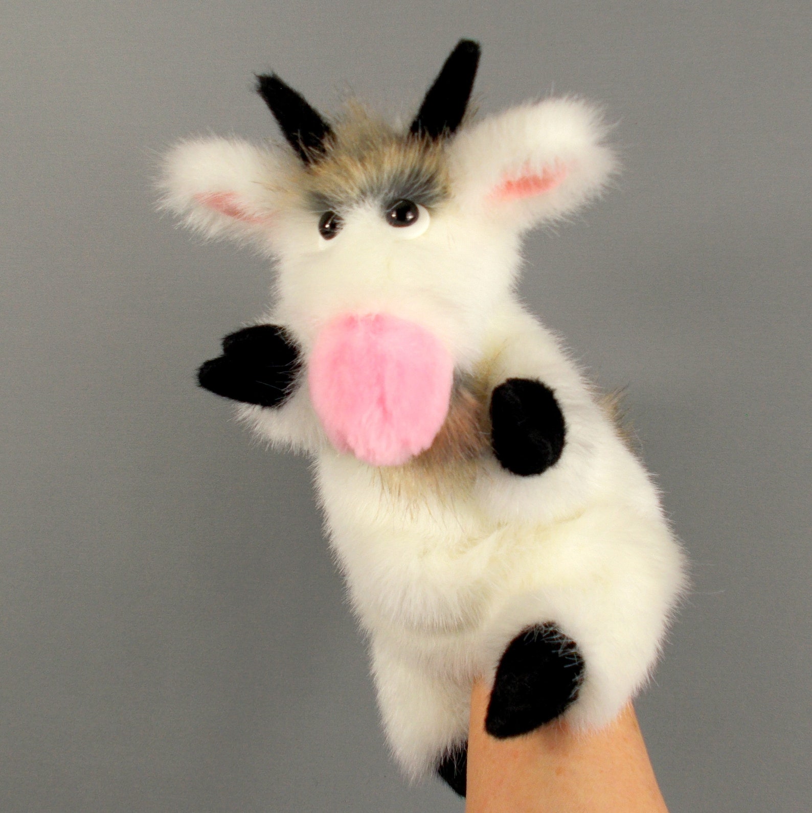 White Goat Hand Puppet for children's home theater. | Etsy