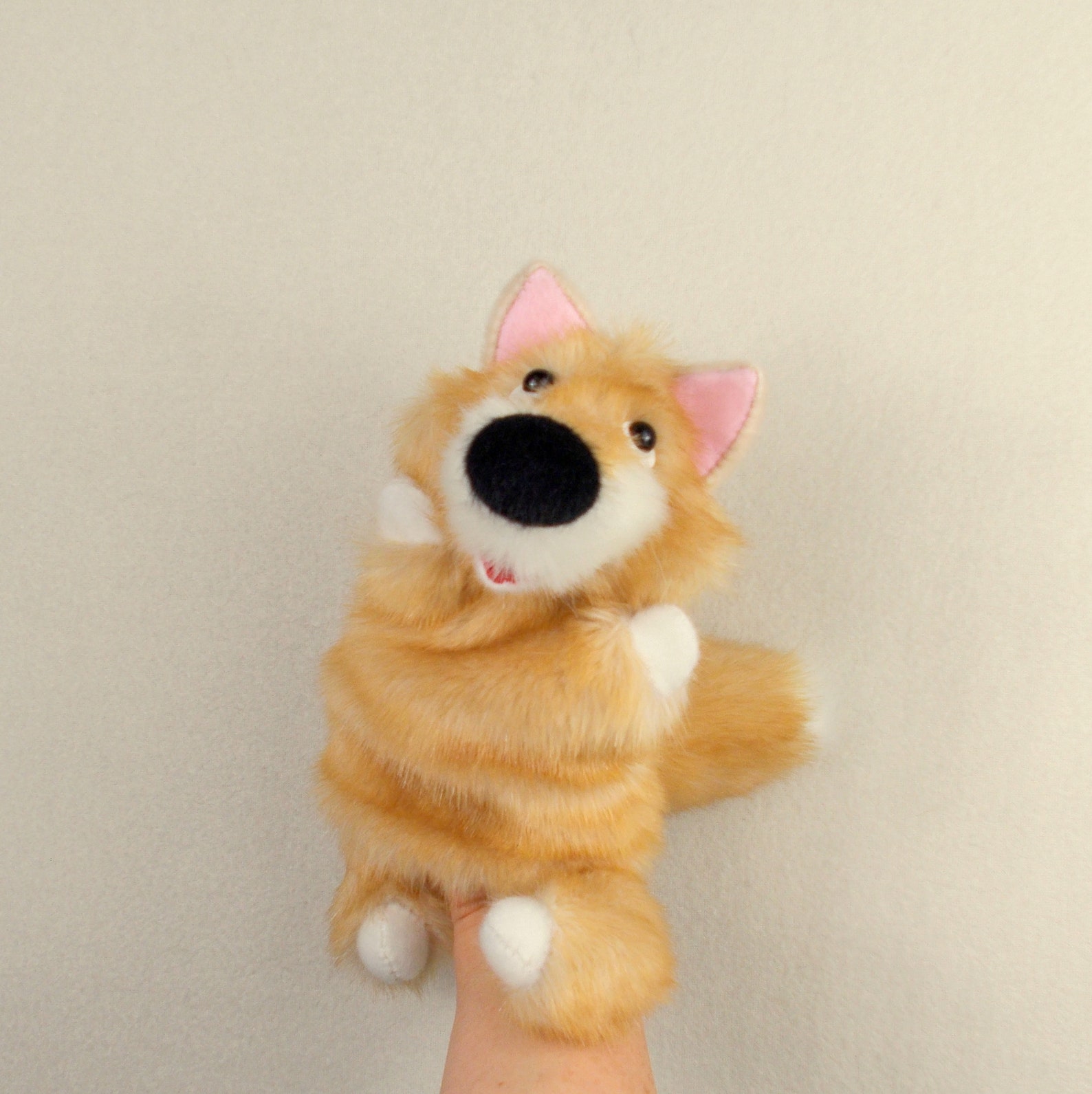 Little Fox Hand Puppet for Small Hands. Puppet Glove for - Etsy