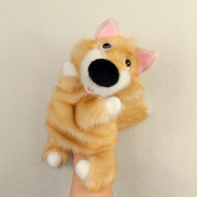 Little Fox Hand Puppet for Small Hands. Puppet Glove for - Etsy