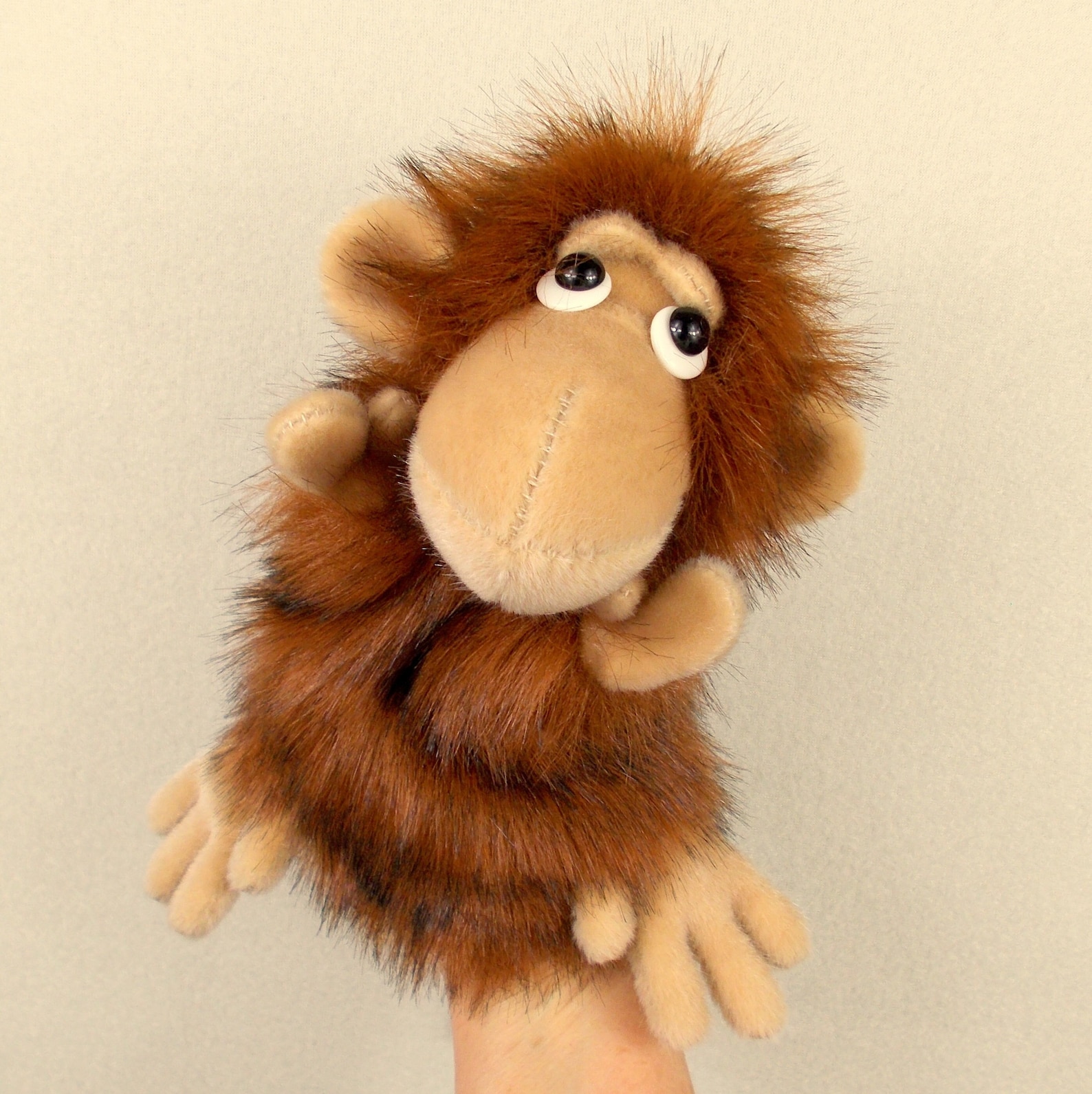 Little Red Monkey Hand Puppet for Little Hands. Children's - Etsy