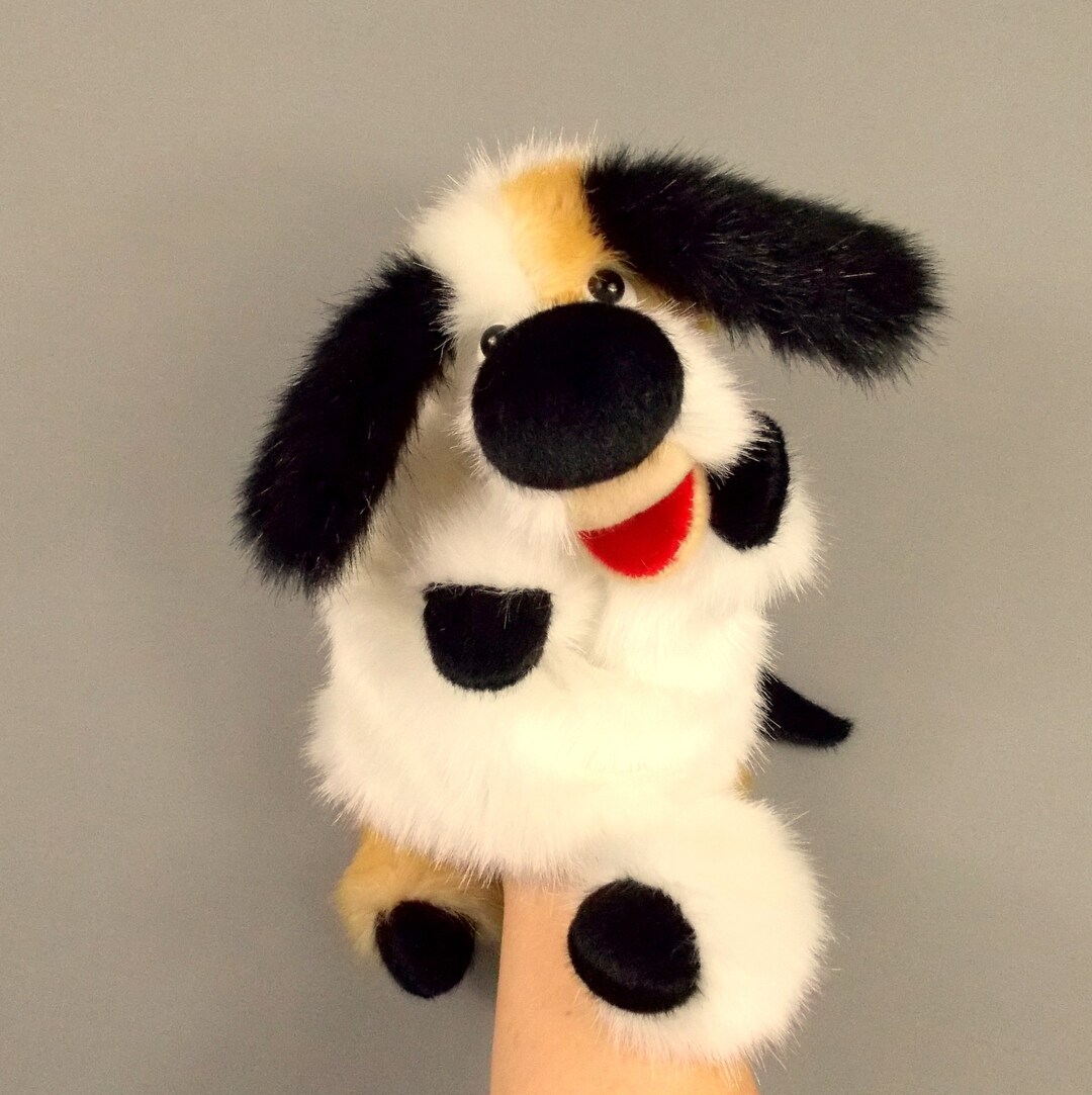 Hand Puppet Doggie. for Home Children's Puppets Theater. Marionette ...