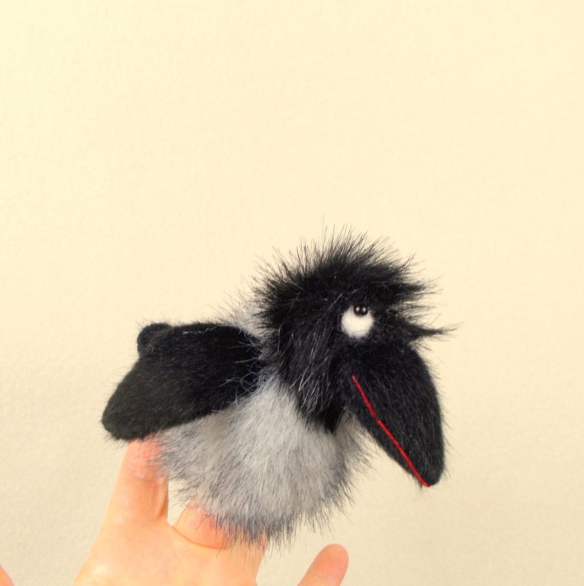 Crow Finger Puppets. Finger Puppet Theater. Finger Theater. Toy for ...