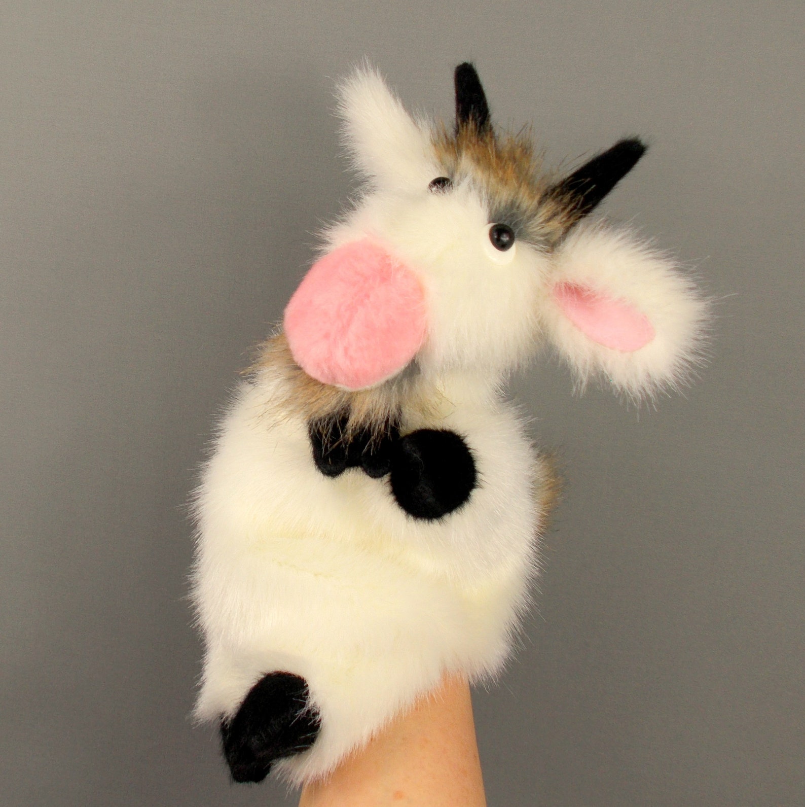 White Goat Hand Puppet for Children's Home Theater. - Etsy