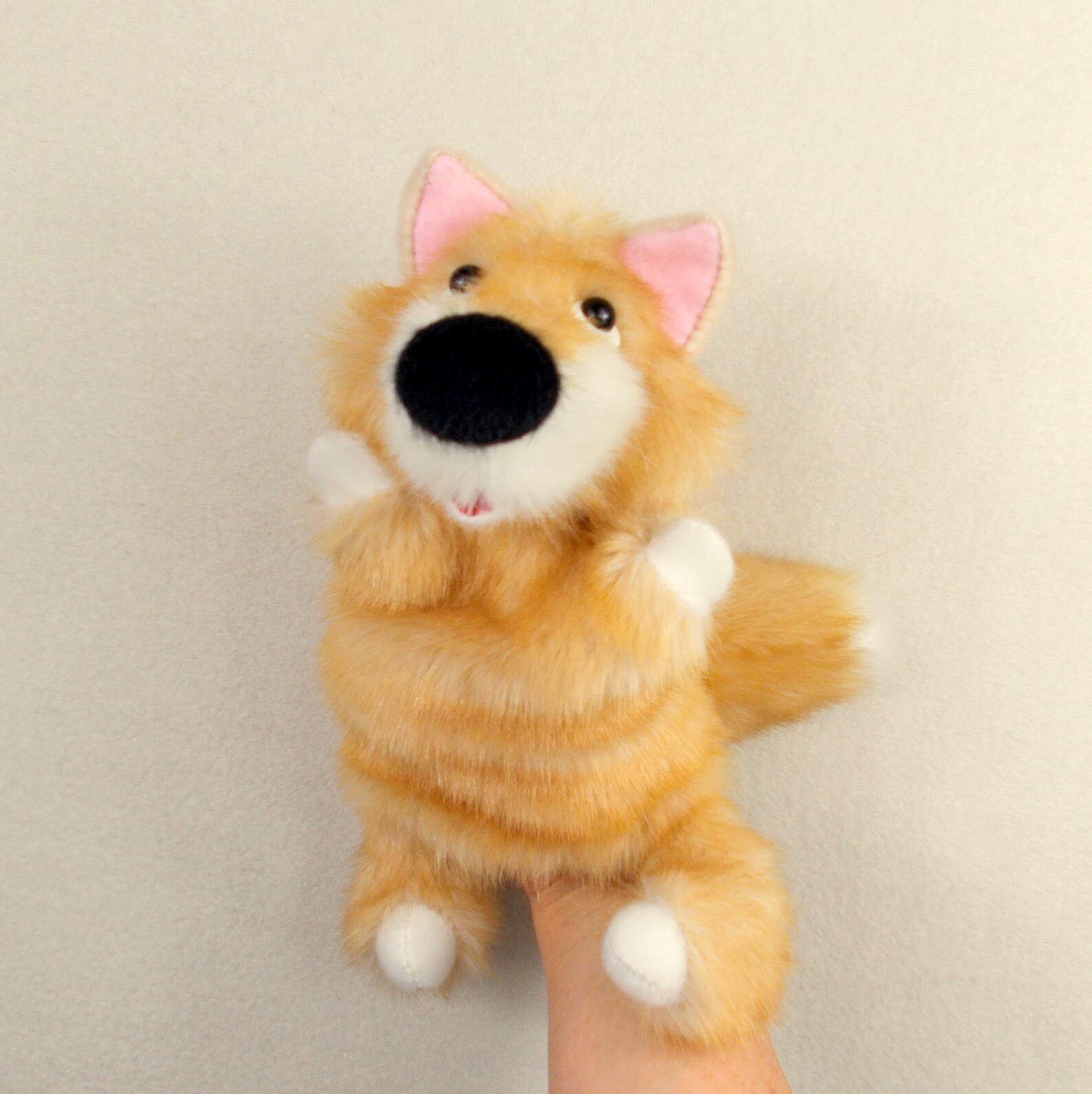 Little Fox Hand Puppet for Small Hands. Puppet Glove for - Etsy