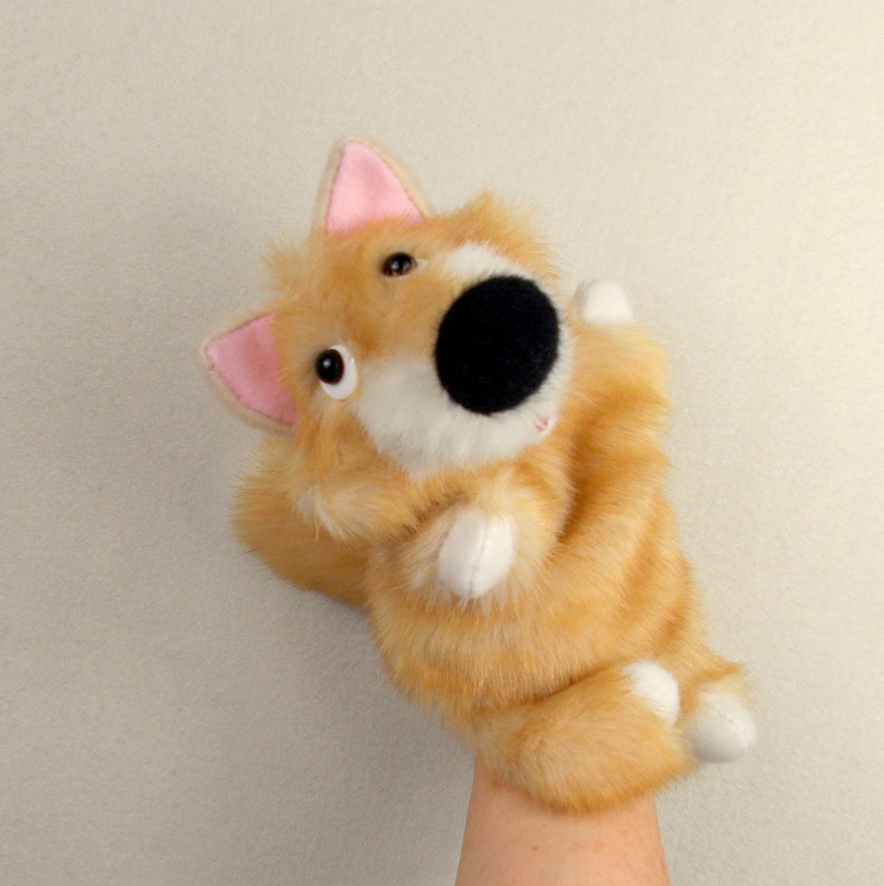 Little Fox Hand Puppet for Small Hands. Puppet Glove for - Etsy
