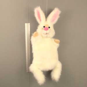 White Hare Hand Puppet for Home Children's Theater. - Etsy