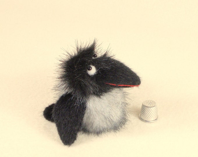 Crow Finger Puppets. Finger Puppet Theatre. Finger Theater. - Etsy