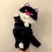 Black Cat Hand Puppet for Home Theater. Marionette Puppet. - Etsy