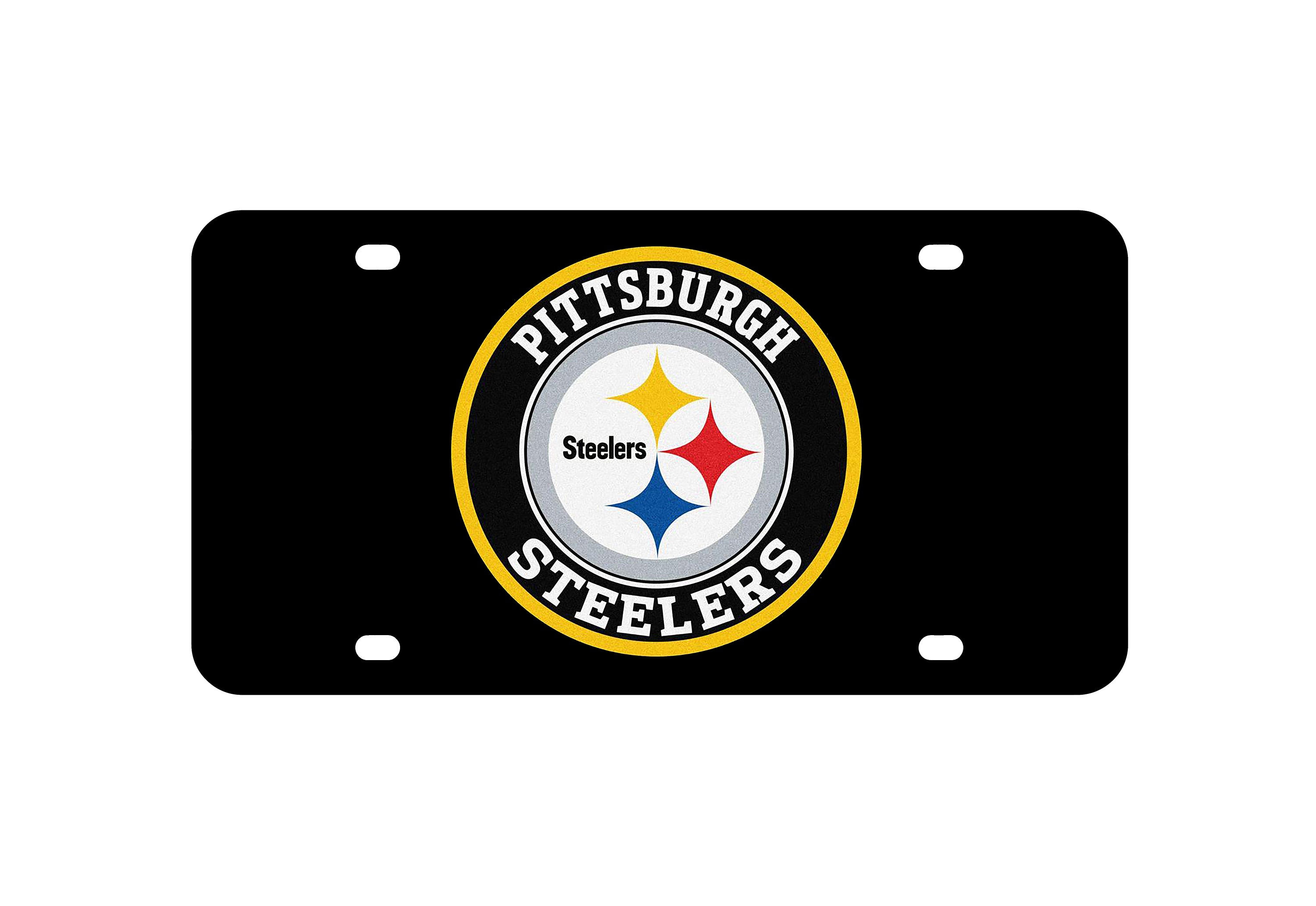 Pittsburgh Steelers NFL Aluminum Metal License Plate Car Tag | Etsy