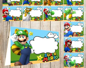 Mario printables | Etsy