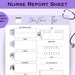 Nurse Brain Report Sheet Printables, Includes Lab Values - Etsy